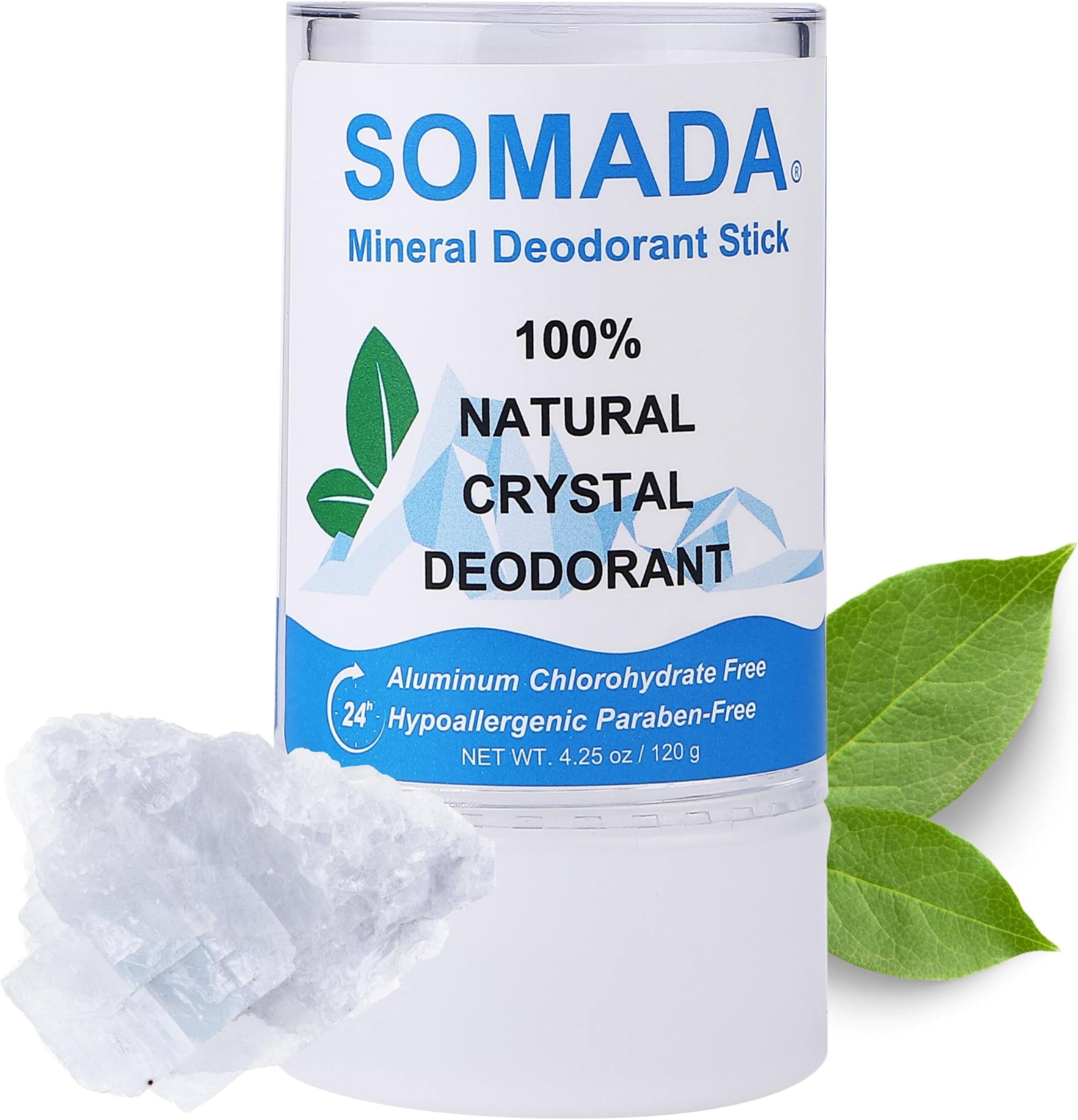 Amazon.com: Crystal Body Deodorant, Rock, 5 Ounce : Beauty & Personal Care