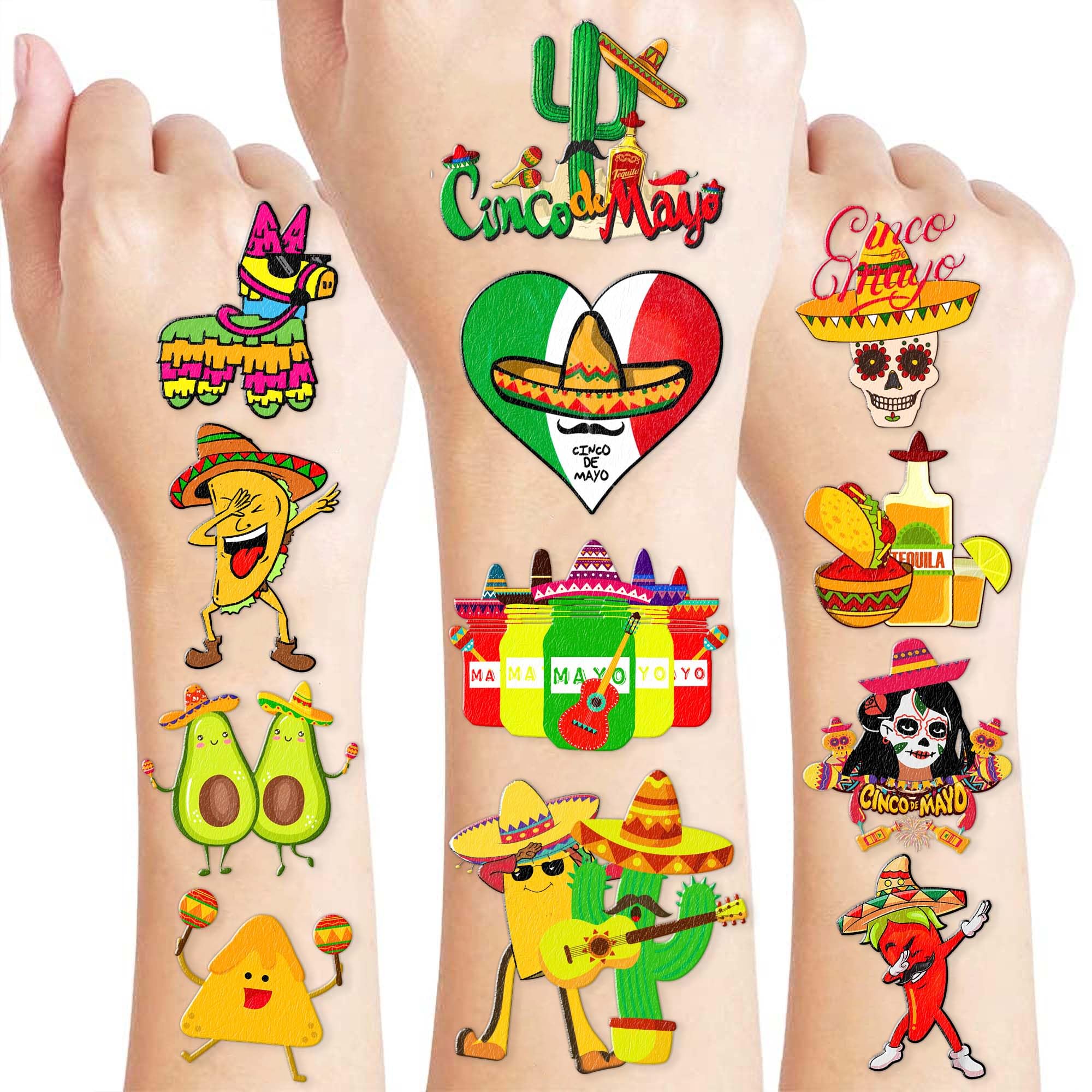 Mexican Baby Tattoos Skull Skull Tattoo Halloween Mexico Mexican Draw'
