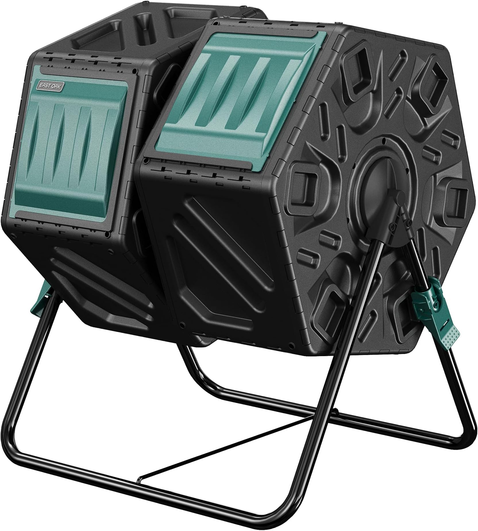 Amazon.com : Miracle-Gro Large Dual Chamber Compost Tumbler – Easy-Turn ...