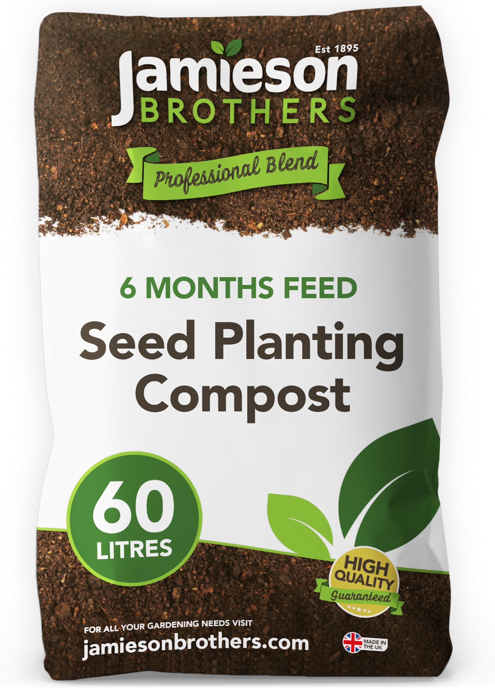 Seed Sowing, Cutting & Planting Compost 60L - Specially Formulated For ...