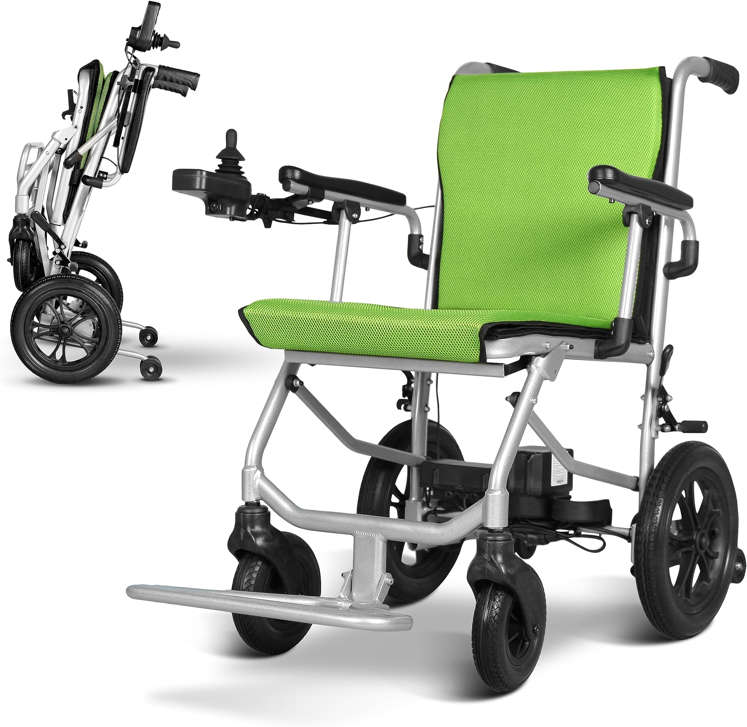 Amazon.com: Ultra-Lightweight (30 lbs) Folding Electric Wheelchair for ...