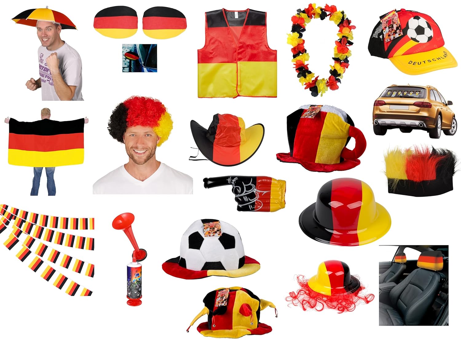 JUNG Deutschland Fanpaket 33tlg, GESAMTWERT 180€, Fanartikel Frauen ...