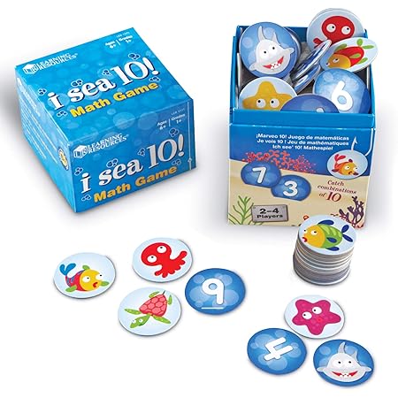 Learning Resources 10 on the Spot! Ten Frame Game : Amazon.co.uk: Toys ...