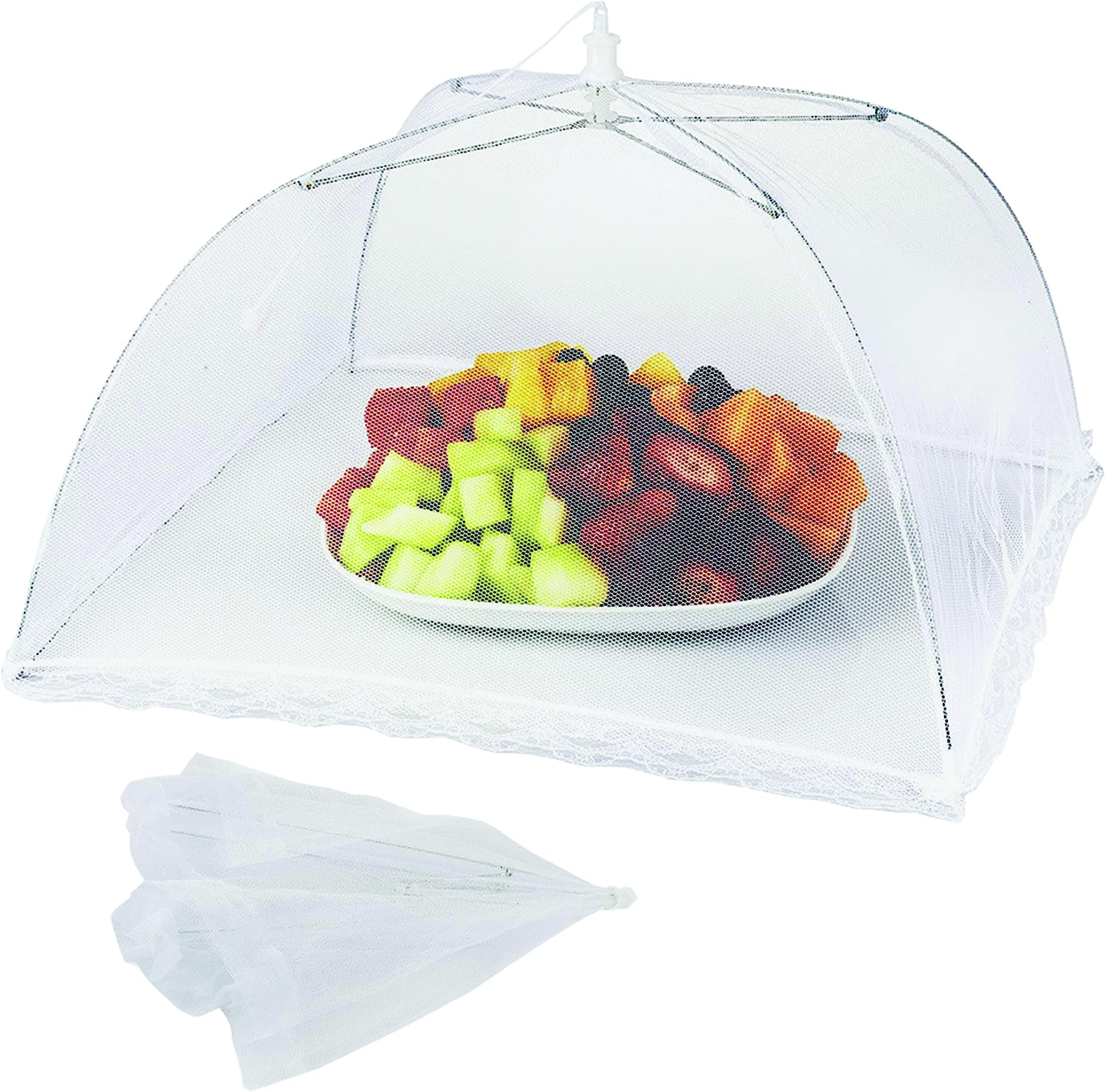 PARENCE - Cloche alimentaire pliable - Anti mouche - Moustiquaire de ...