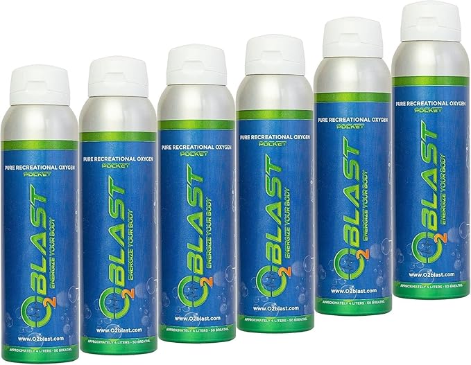 Amazon.com: O2 Blast - Pure Oxygen Supplement - Filled with 99.99% Pure ...