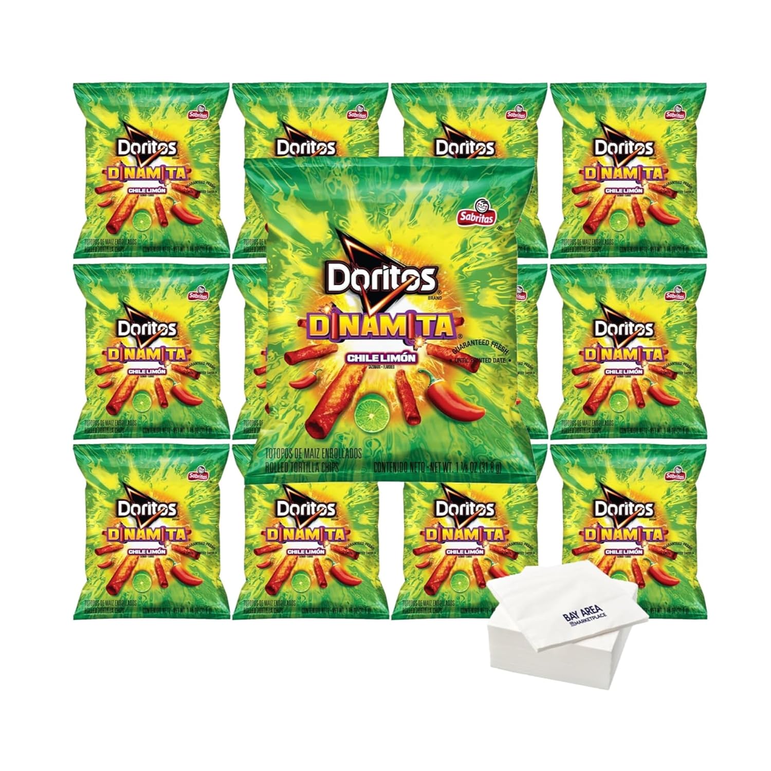 Amazon.com : Doritos Classic Tortilla Corn Chips Snack! (Chile Limon ...