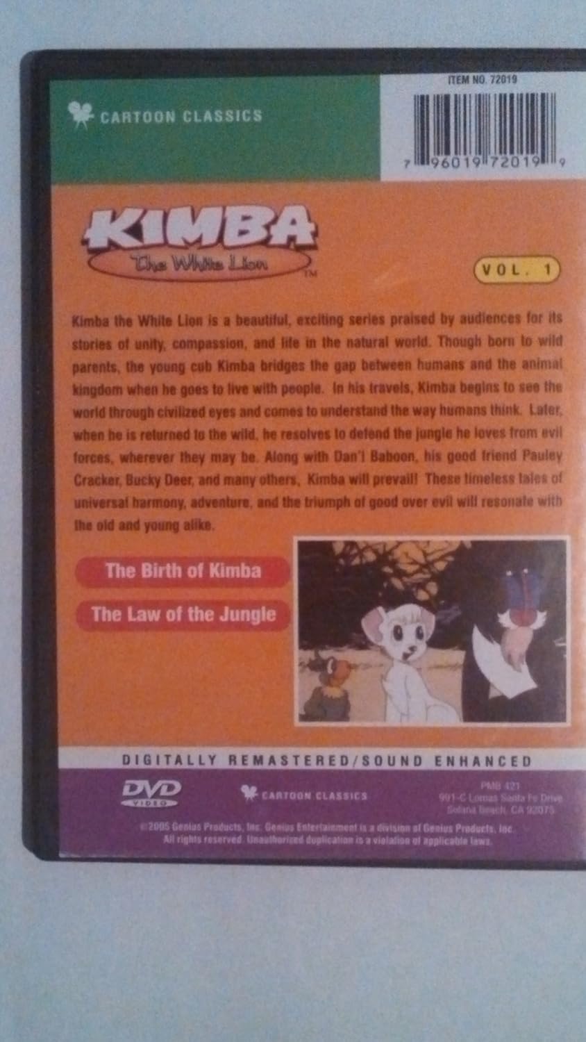 Amazon.com: Kimba the White Lion : Movies & TV