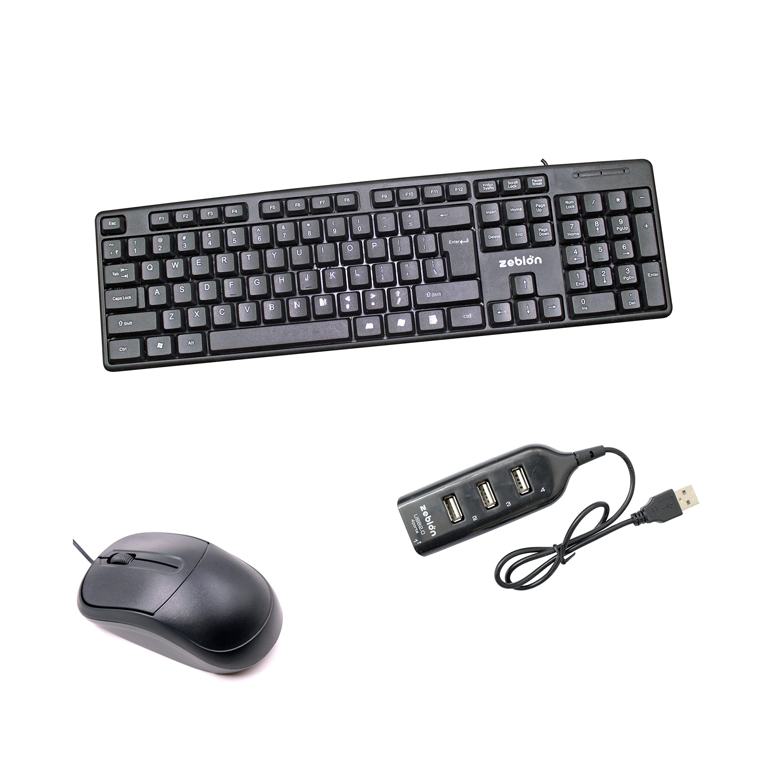 Amazon.in: Buy Zebion K500 USB Keyboard Include 102 Keys with Ruppee ...