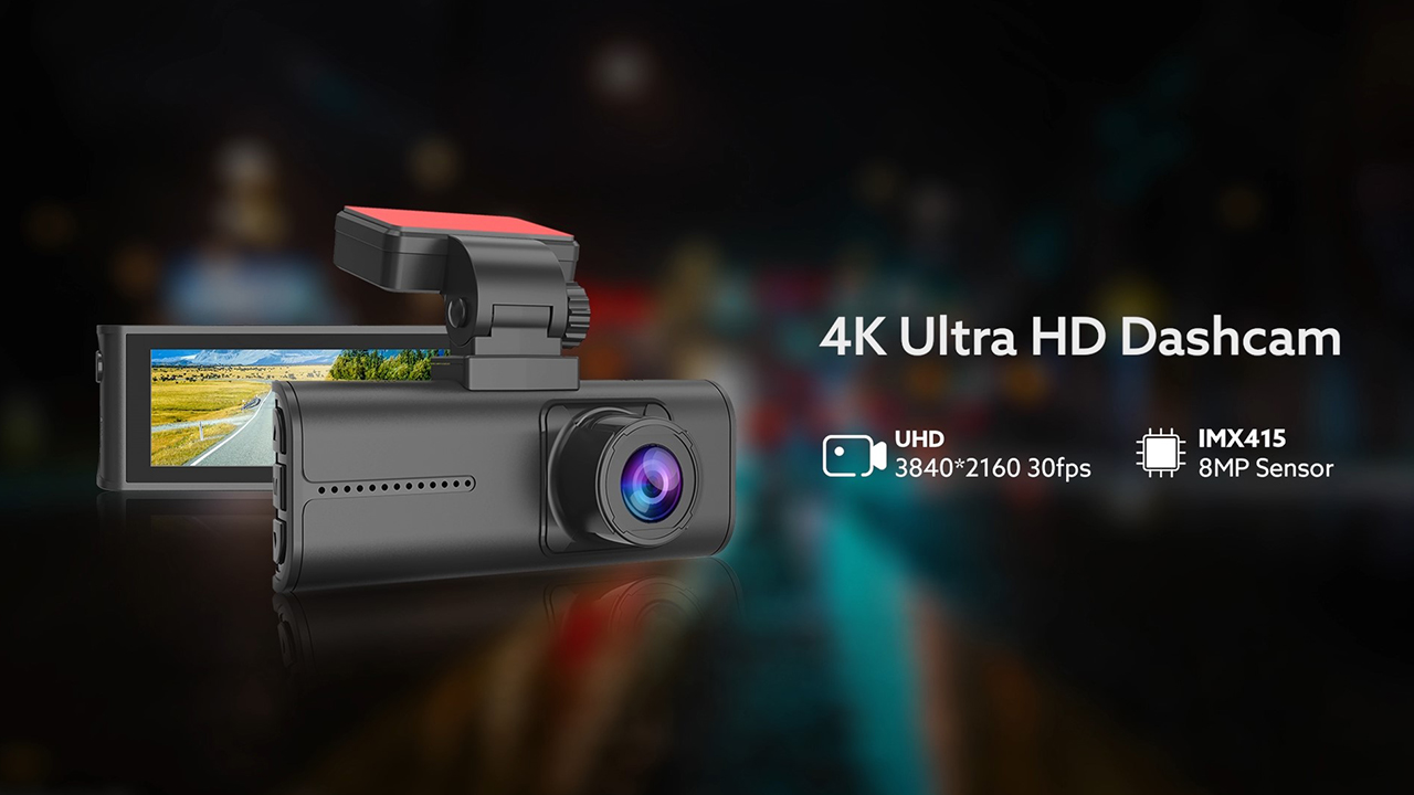 Watch 4K Dash Cam Ultra HD Dashcam Driving Video Recorder on Amazon Live