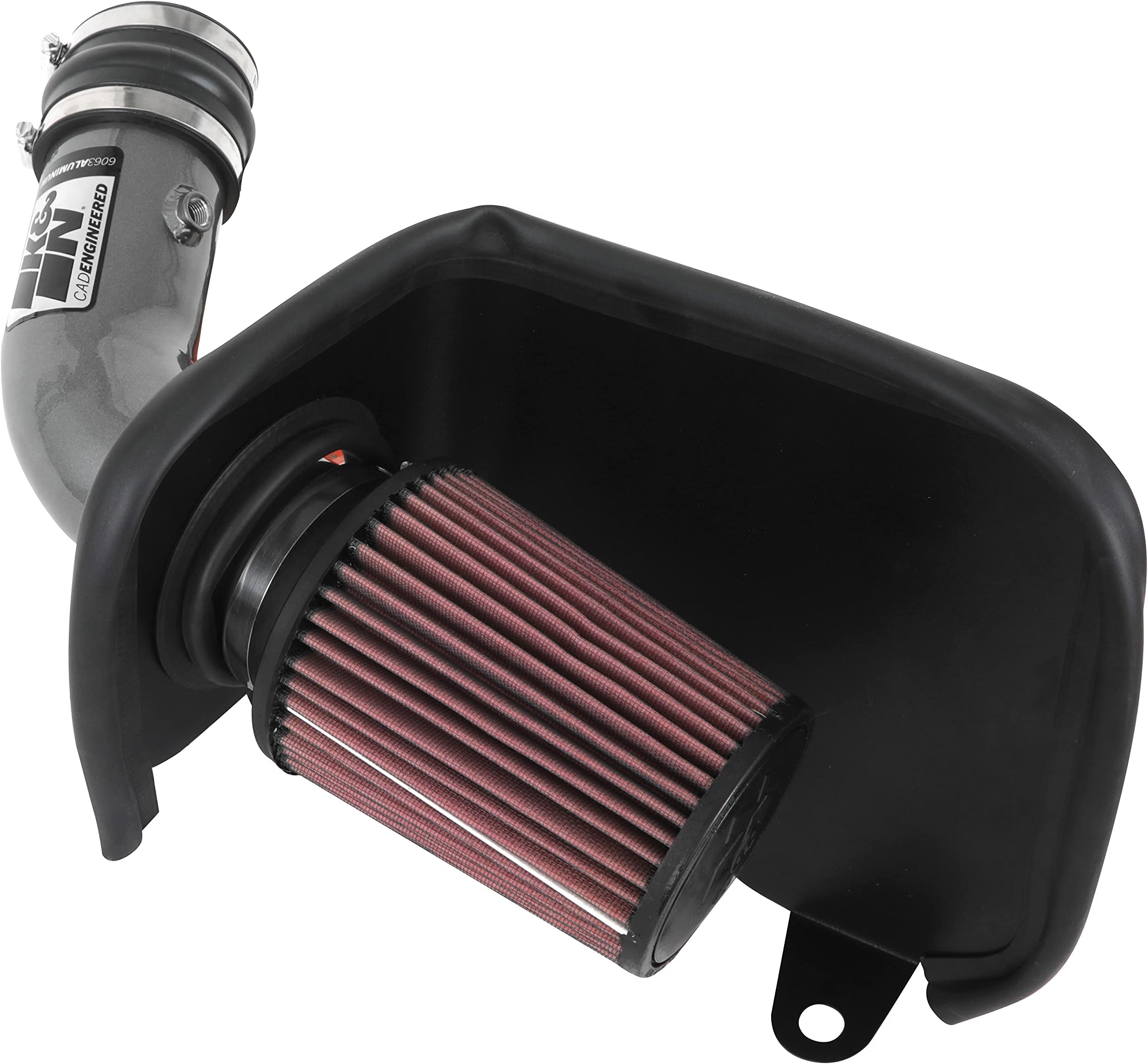 Amazon.com: K&N Cold Air Intake Kit: Increase Acceleration & Towing ...