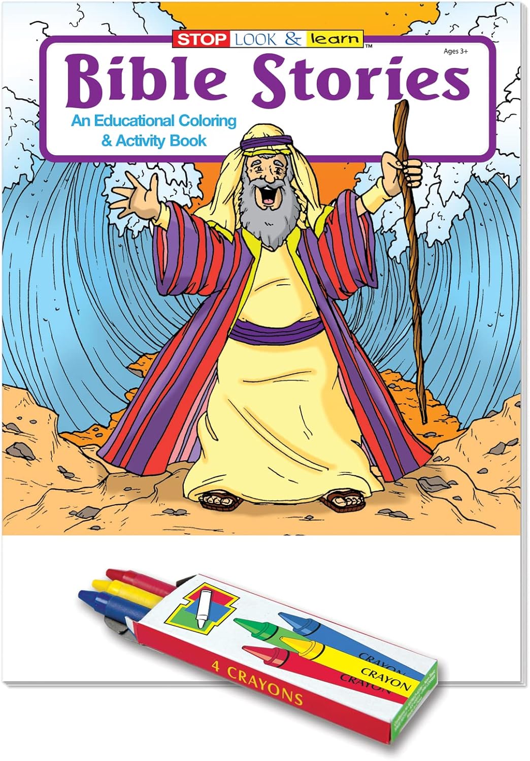Amazon.com: ZOCO - Bible Stories Christian Kids Educational Coloring ...