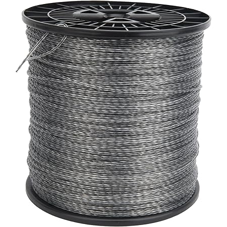 Amazon.com : Hipa 3 Pounds 2.7 mm/.105" String Trimmer Line Round Twist ...
