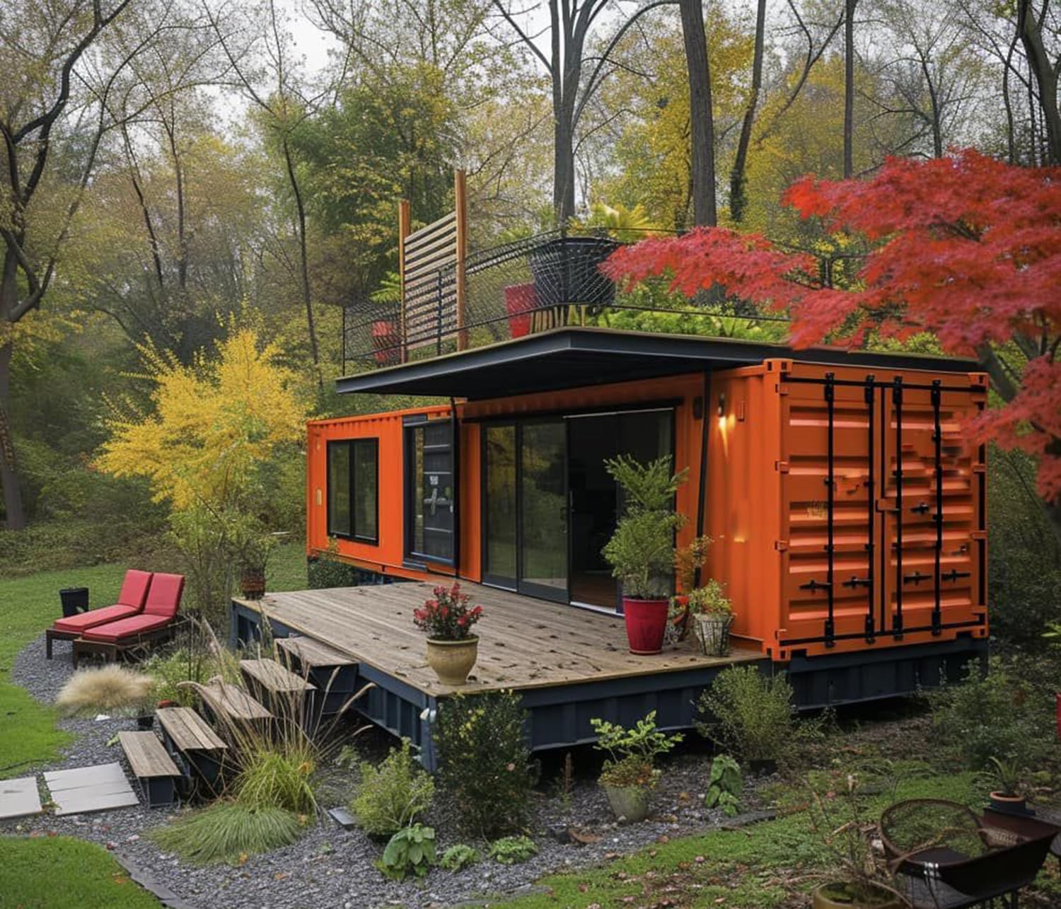 Amazon.com: Prefab House Kit, Modular Home, Portable Cabin for Living ...