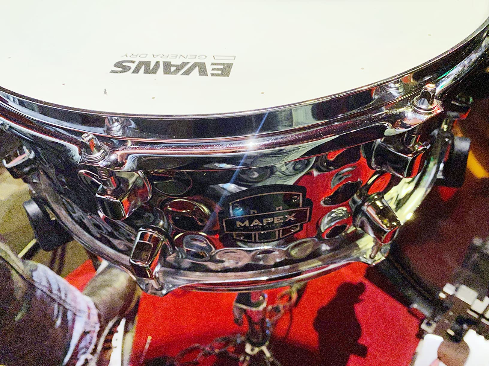 Amazon.com: MAPEX Snare Drum (MPST4558H) : Musical Instruments