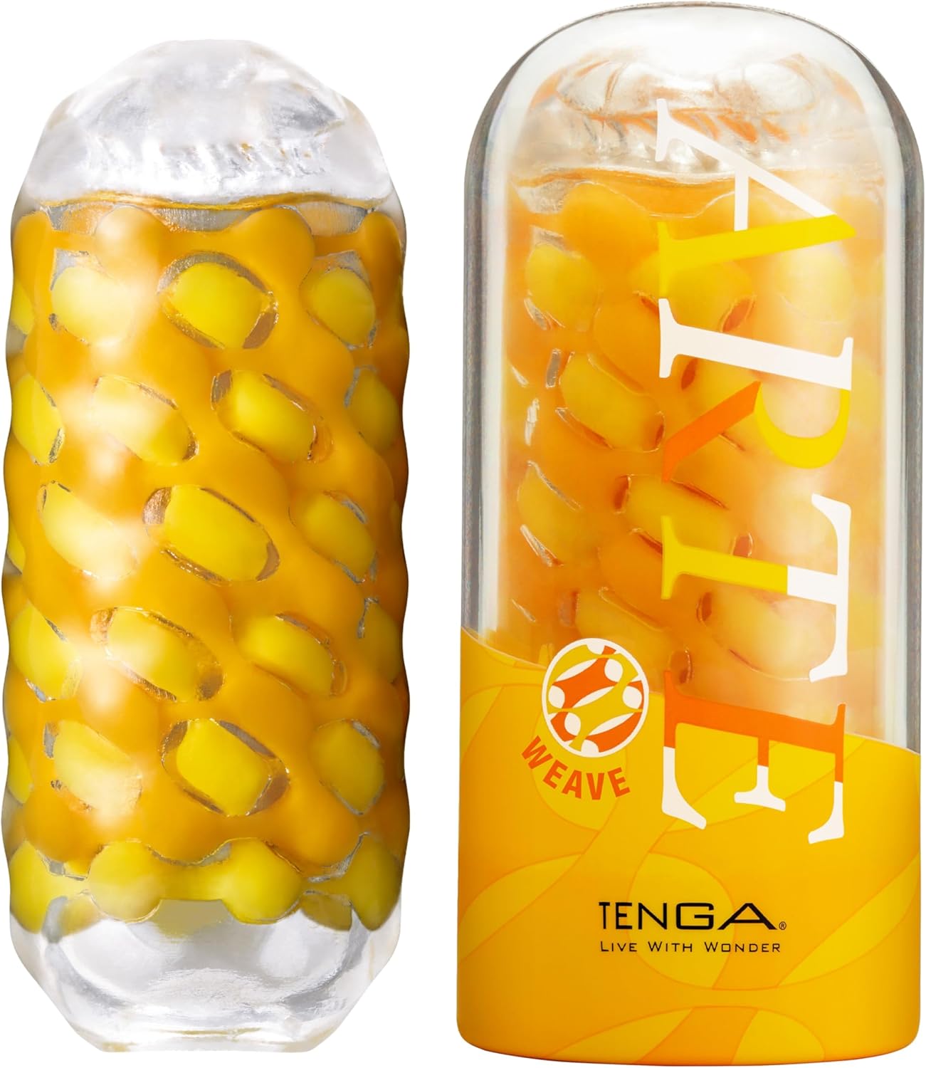 Amazon.com: TENGA ARTE Weave - Reusable Male Masturbator with Soft, Springy Enveloping ...
