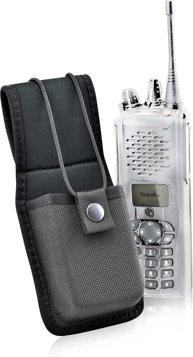 Amazon.com: Universal Police/Security Duty Belt Radio Holster Pouch ...