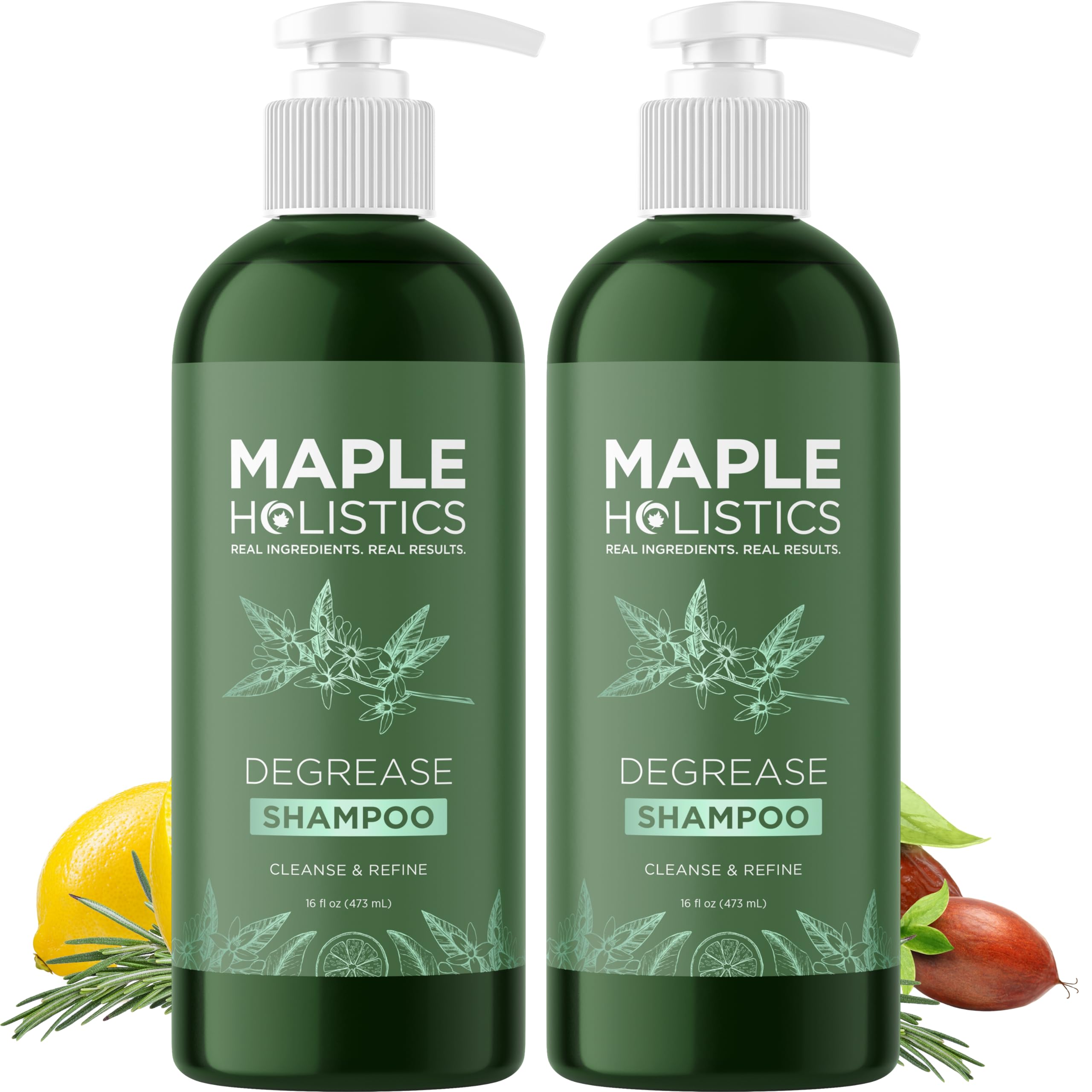 Amazon.com: Clarifying Shampoo for Oily Hair and Scalp - Deep Cleansing ...