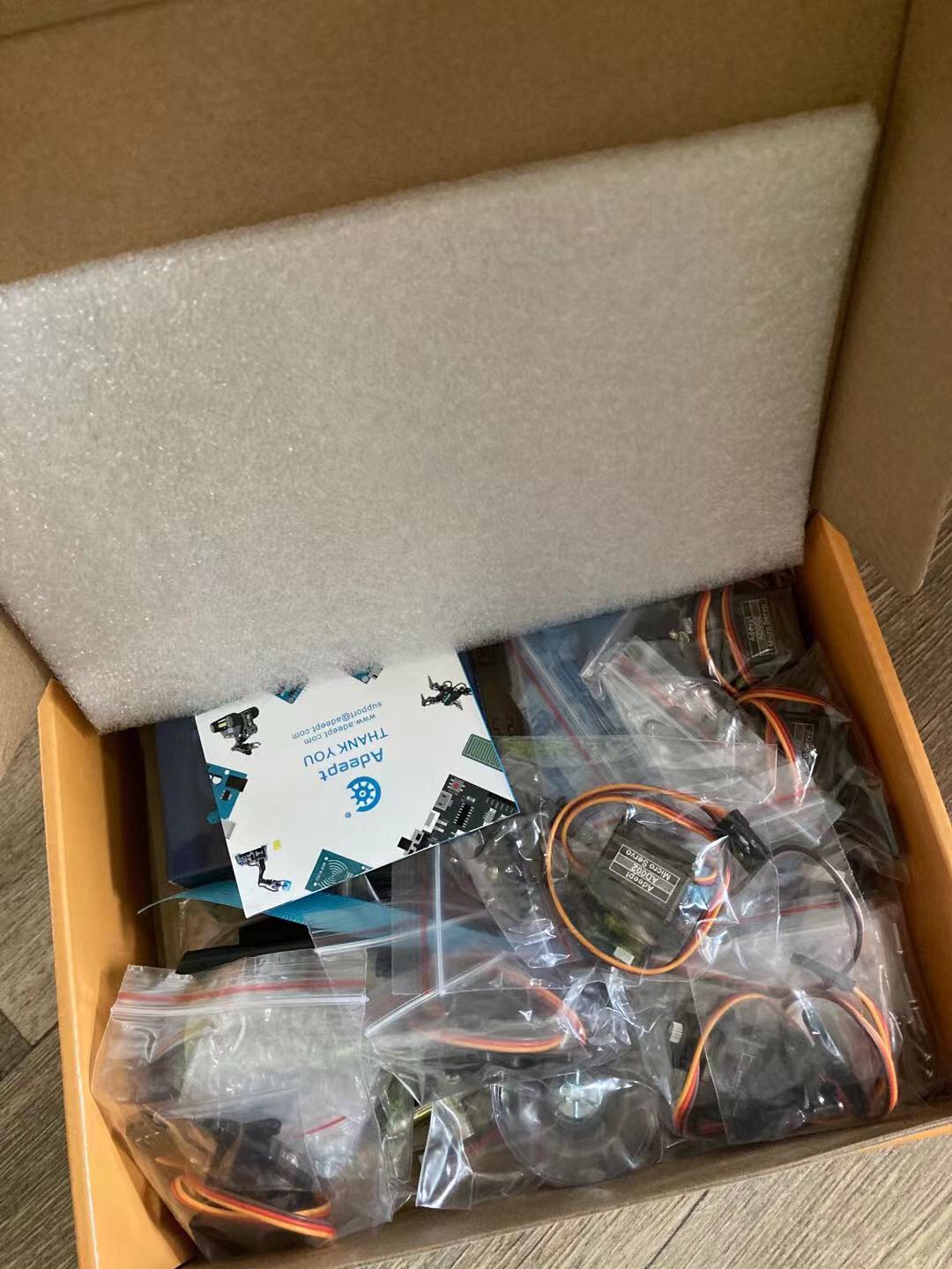 Adeept 5 Dof Robot Arm 5axis Robotic Kit Compatible With Arduino Ide Diy Steam Programming