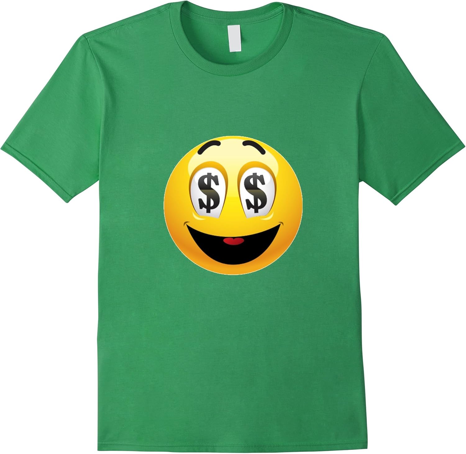 Men's Money Dollar Sign T-Shirt Bag Wallet Bill Tree Rich XL Grass ...