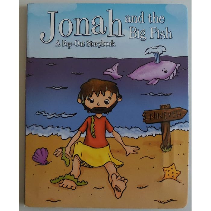 Buy Jonah And The Big Fish - A Pop Out Storybook - Interactive Pop Out ...