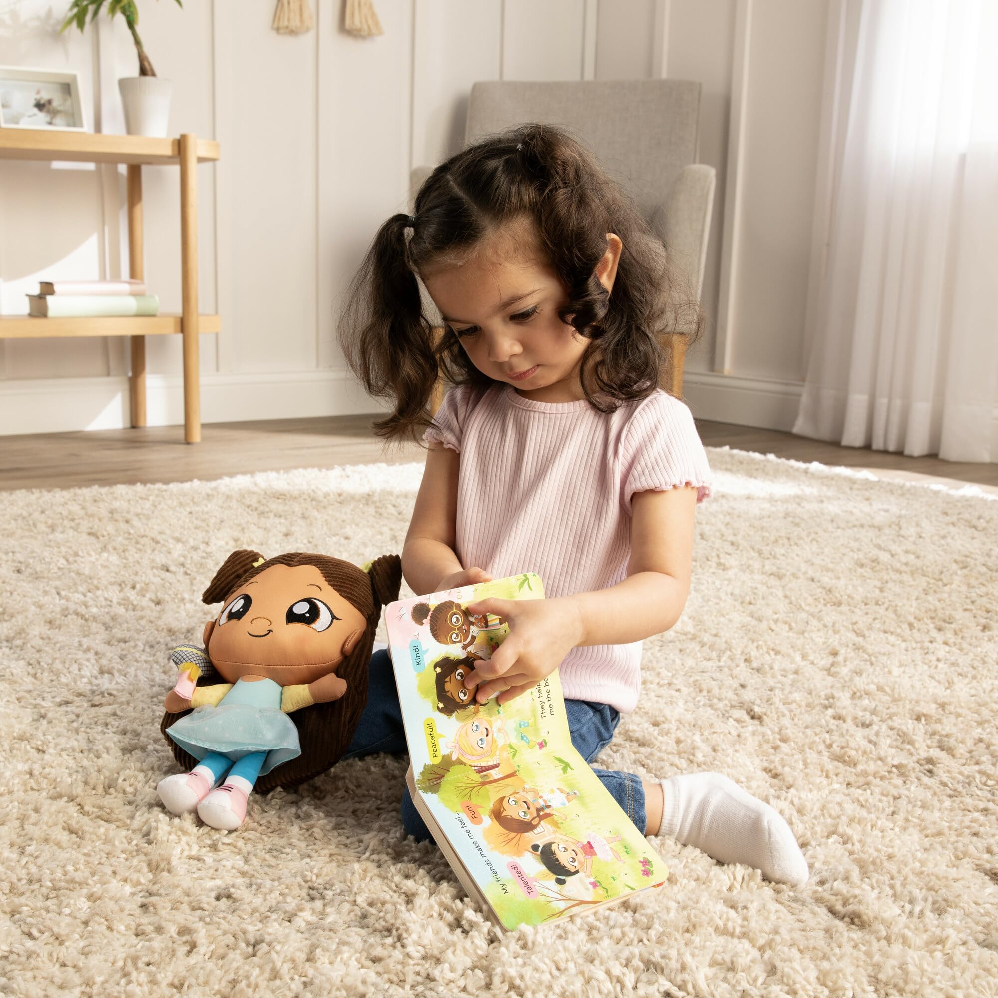 Snapklik.com : YumiAmi Soft Plush Doll - Melody - Educational Rag Doll ...