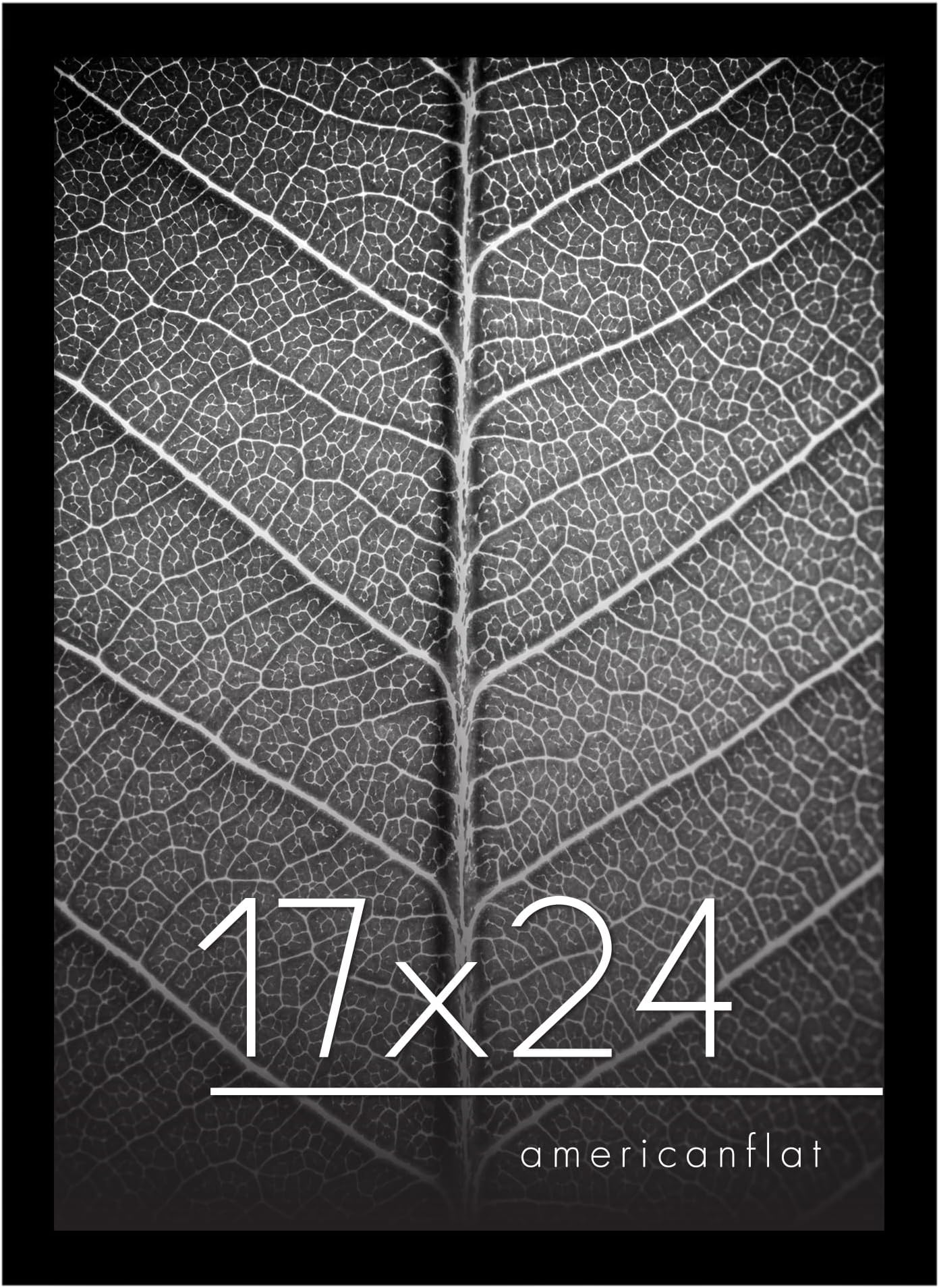 Amazon.com - XYFBYSH 17x24 Picture Frame Solid Wood 17x24 Poster Frame ...