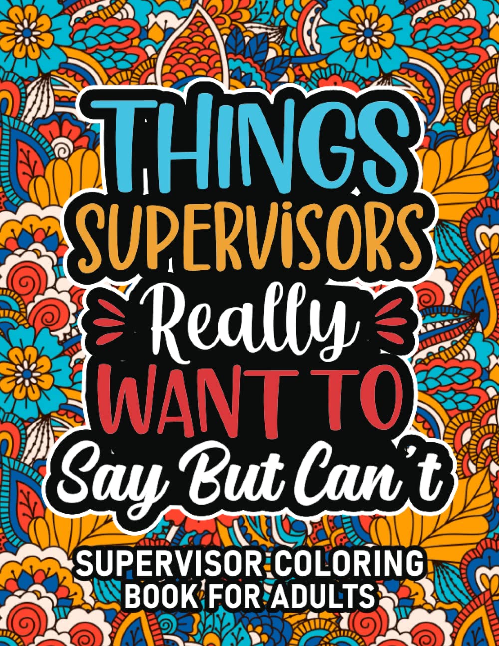 Amazon.com: Supervisor Gifts For Women: Supervisor Coloring Book For ...