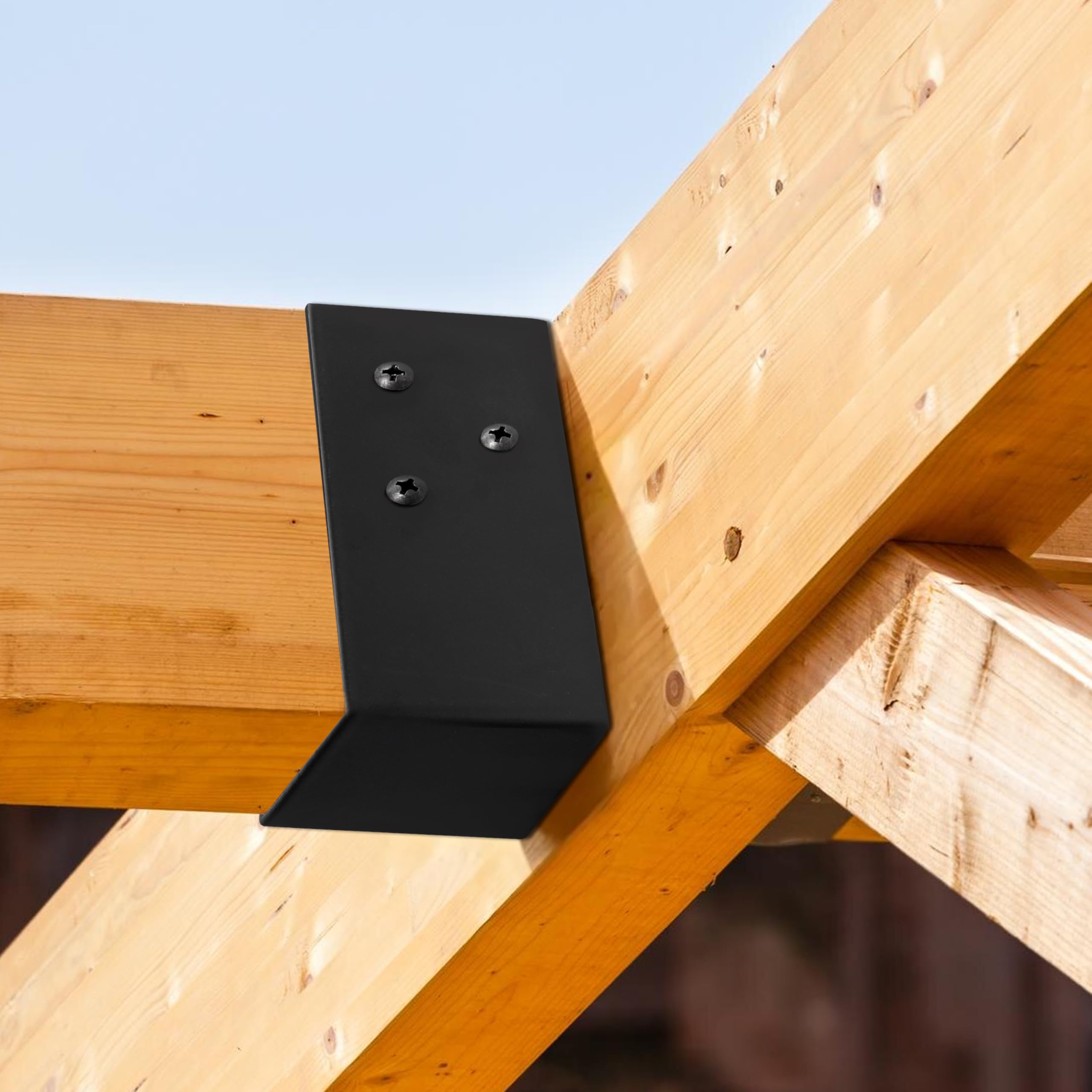 Snapklik.com : LADECH Concealed Joist Hanger Brackets 24 Pack, Heavy ...