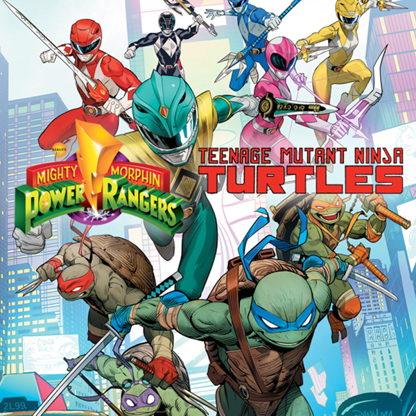 Amazon.com: Mighty Morphin Power Rangers/ Teenage Mutant Ninja Turtles ...