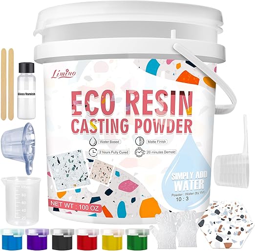 Amazon.com: Eco Resin Casting Powder - 2800g Ceramic Resin Powders Kit ...