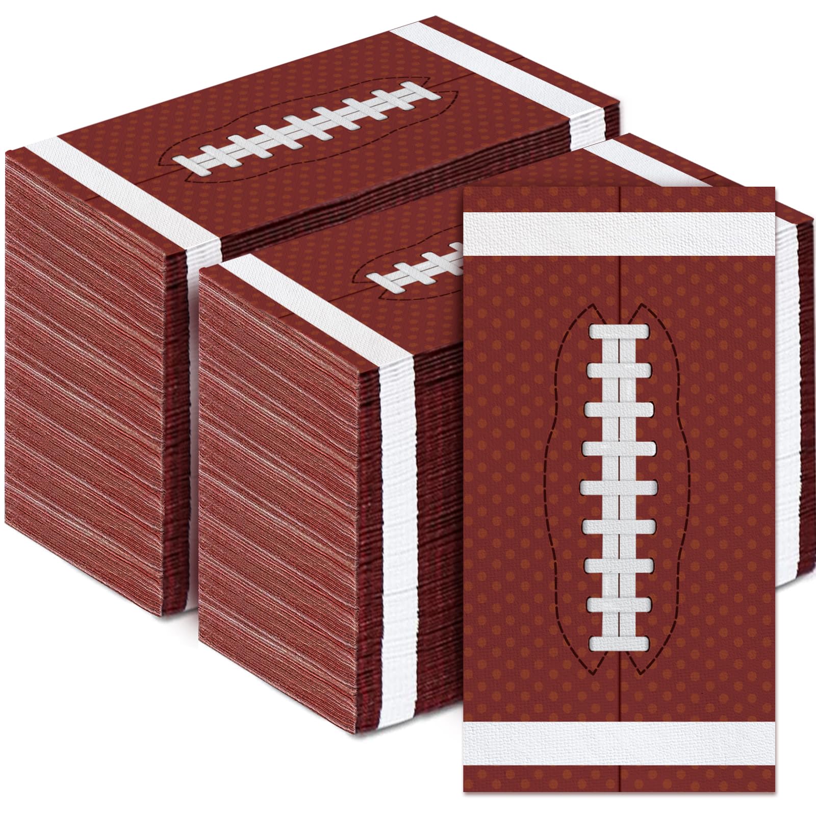 Amazon.com: 100pcs Football Paper Napkins, Football Party Guest Napkins ...