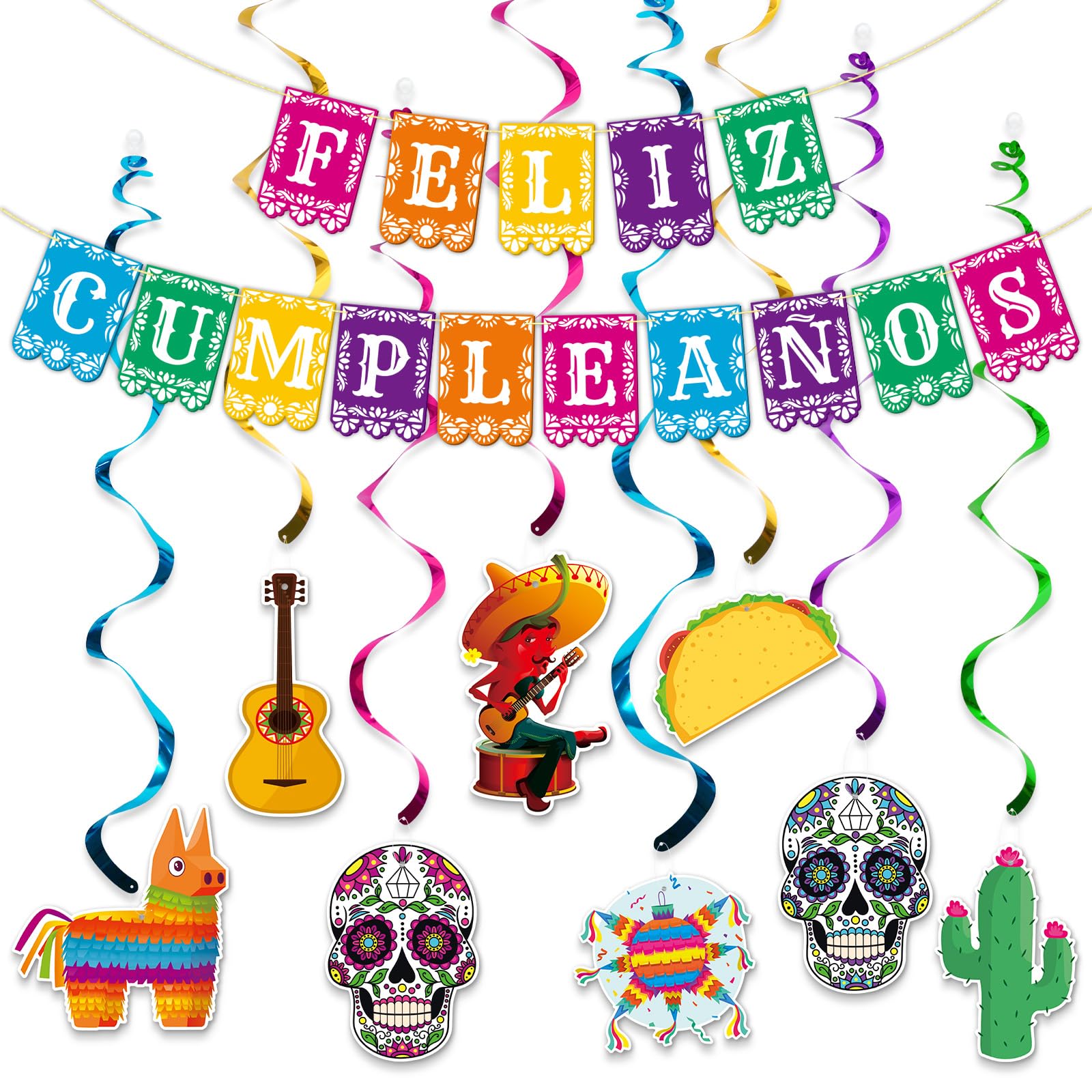 Cartel de Feliz Cumpleanos, pancarta de feliz cumpleaños, cartel de ...