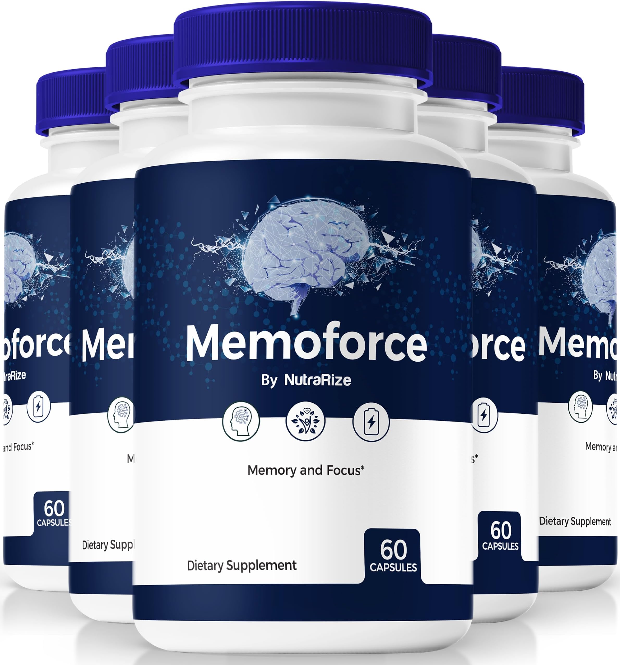 Amazon.com: (5 Pack) Memoforce Pills, Unlock Your Full Potential with ...