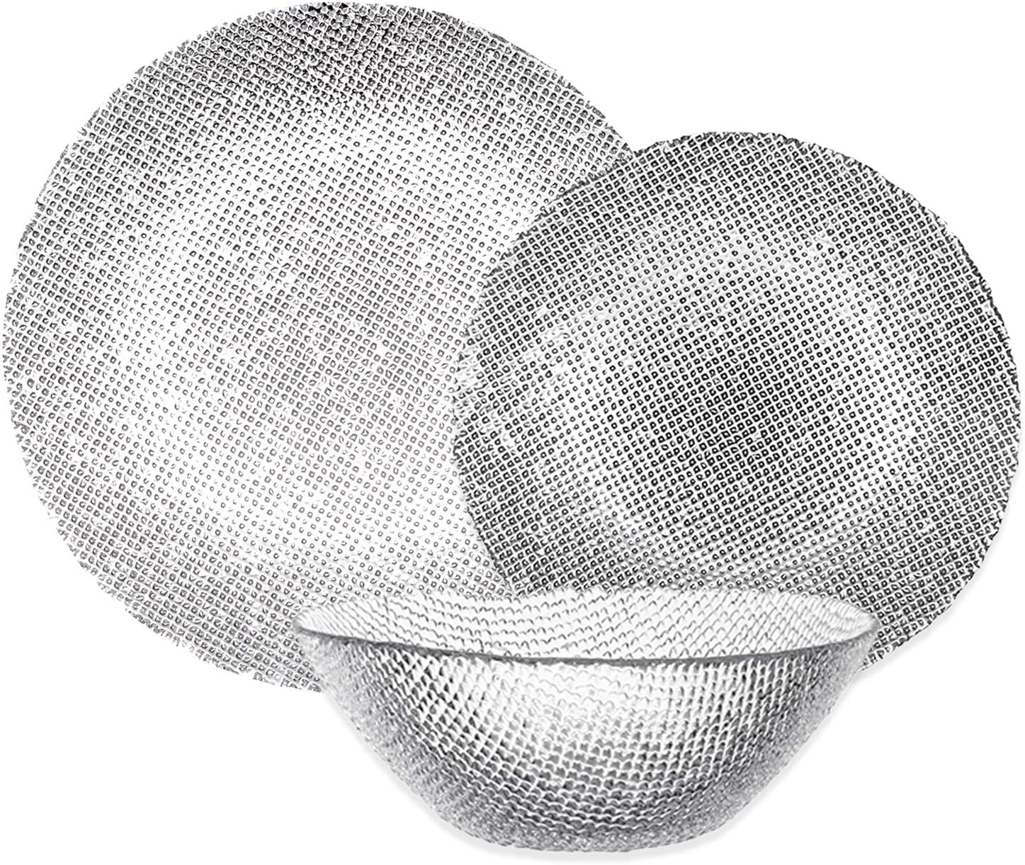 Amazon.com | Ocean Decor Glass Dinnerware Set: Fancy Set of Textured ...