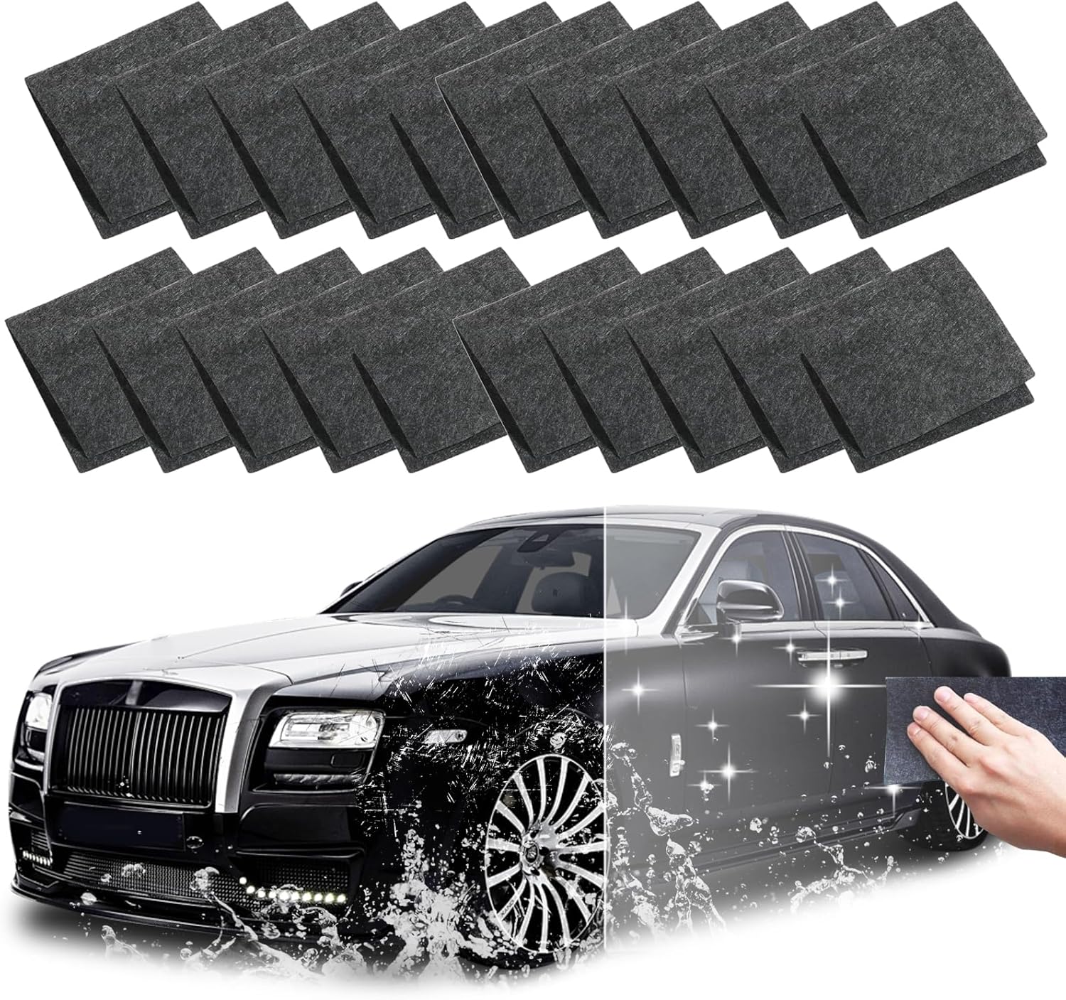 Amazon.com: Konenbra Nano Cloth Car Scratch Remover - Nano Cloth, Nano ...
