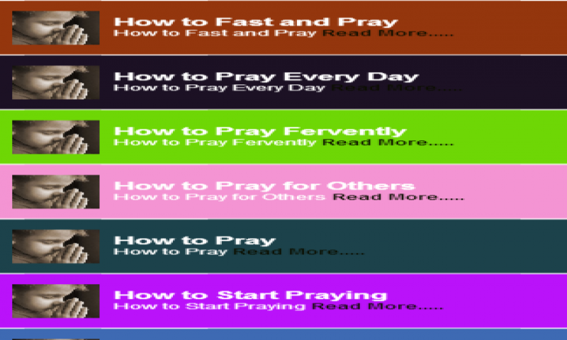 How To Pray Guide - App on Amazon Appstore