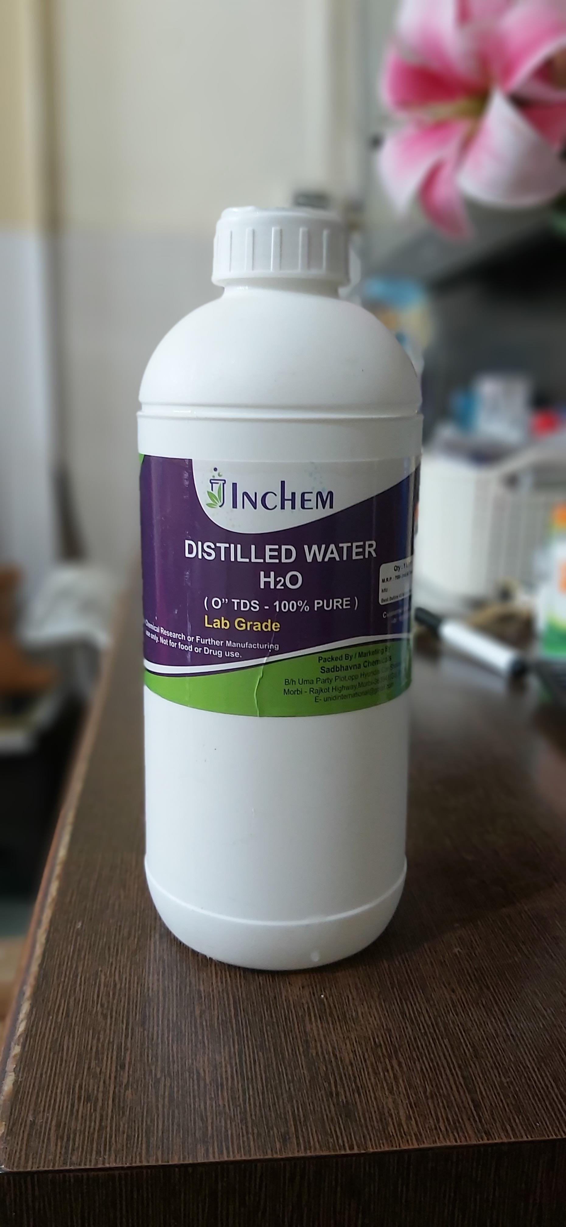 VITSZEE Distilled Water, DM Water, Pure Di ionised, H2O, for ...