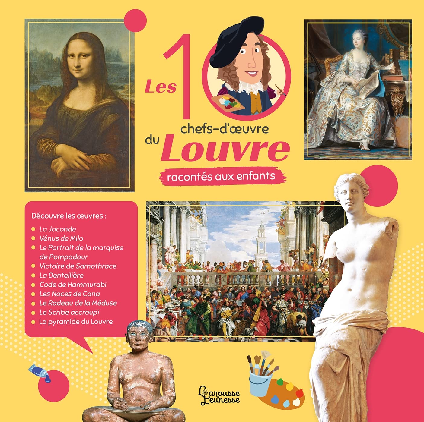 Les 10 chefs-d'oeuvre du Louvre racontés aux enfants : Maincent ...
