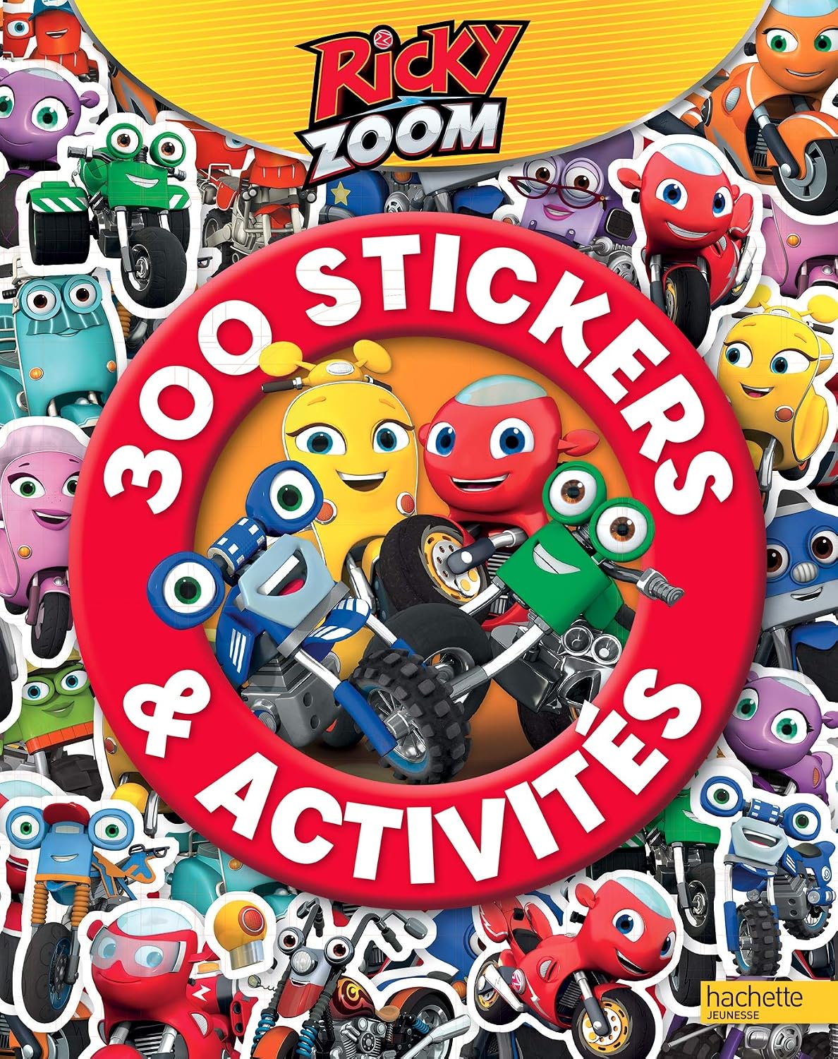 Ricky Zoom - 300 Stickers : Hasbro, Lacasse, Joséphine: Amazon.fr: Livres