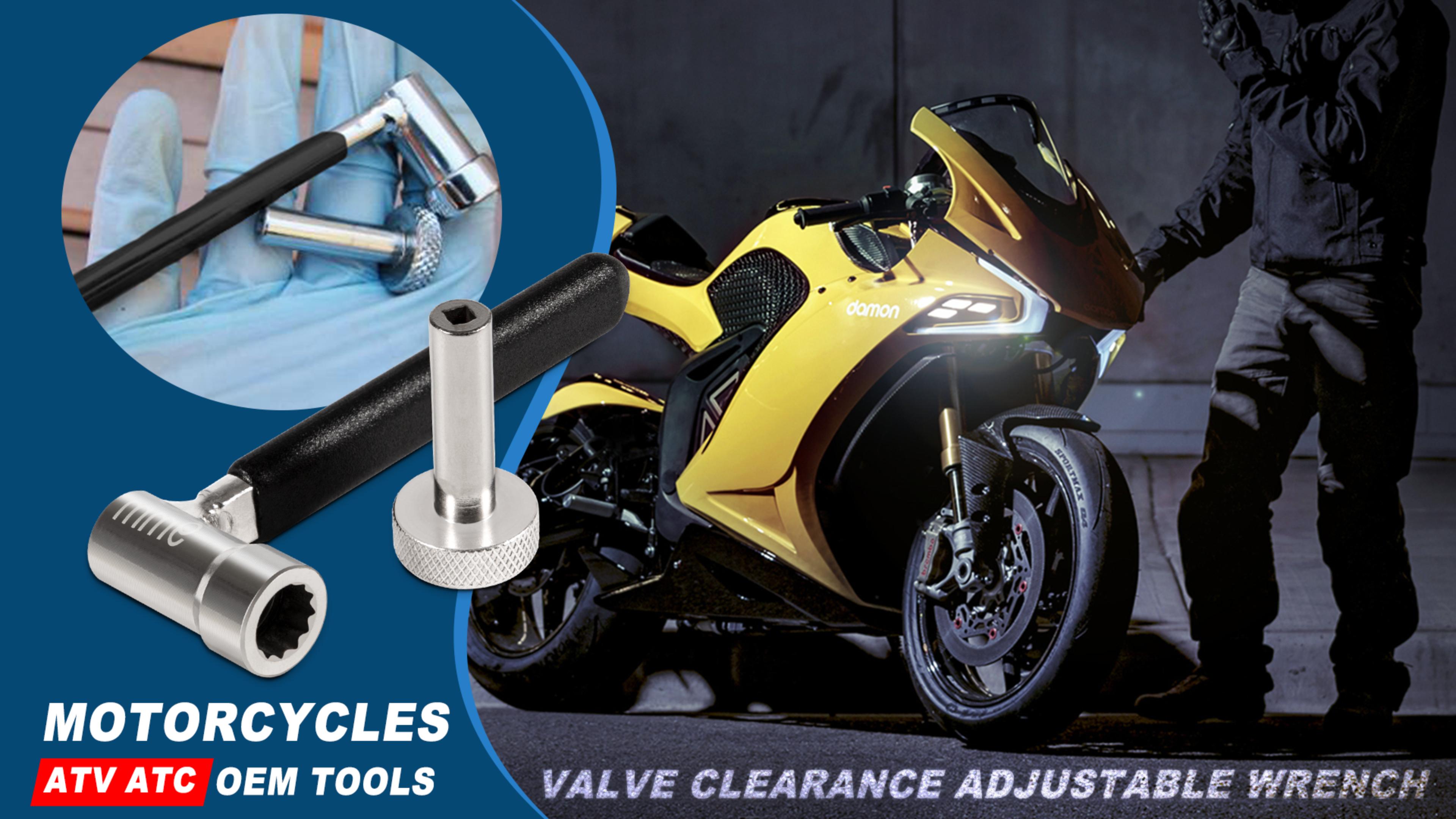 Watch Valve Clearance Adjustable Wrench Kit for GY6 Motorcycle on ...