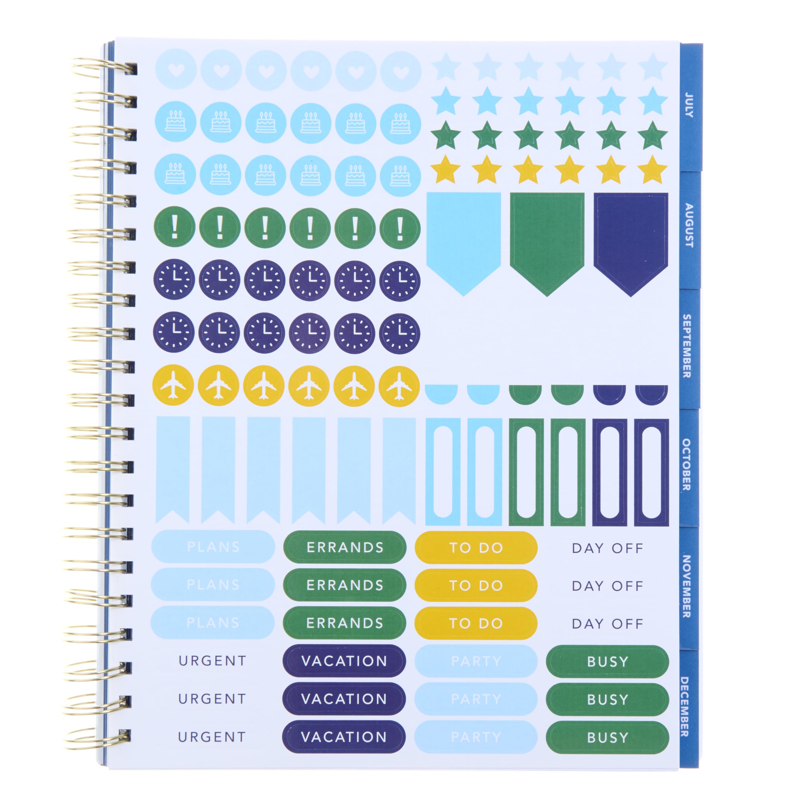 Snapklik.com : 2025 Planner, 2025-2026 Monthly Weekly Planner, Lemon ...