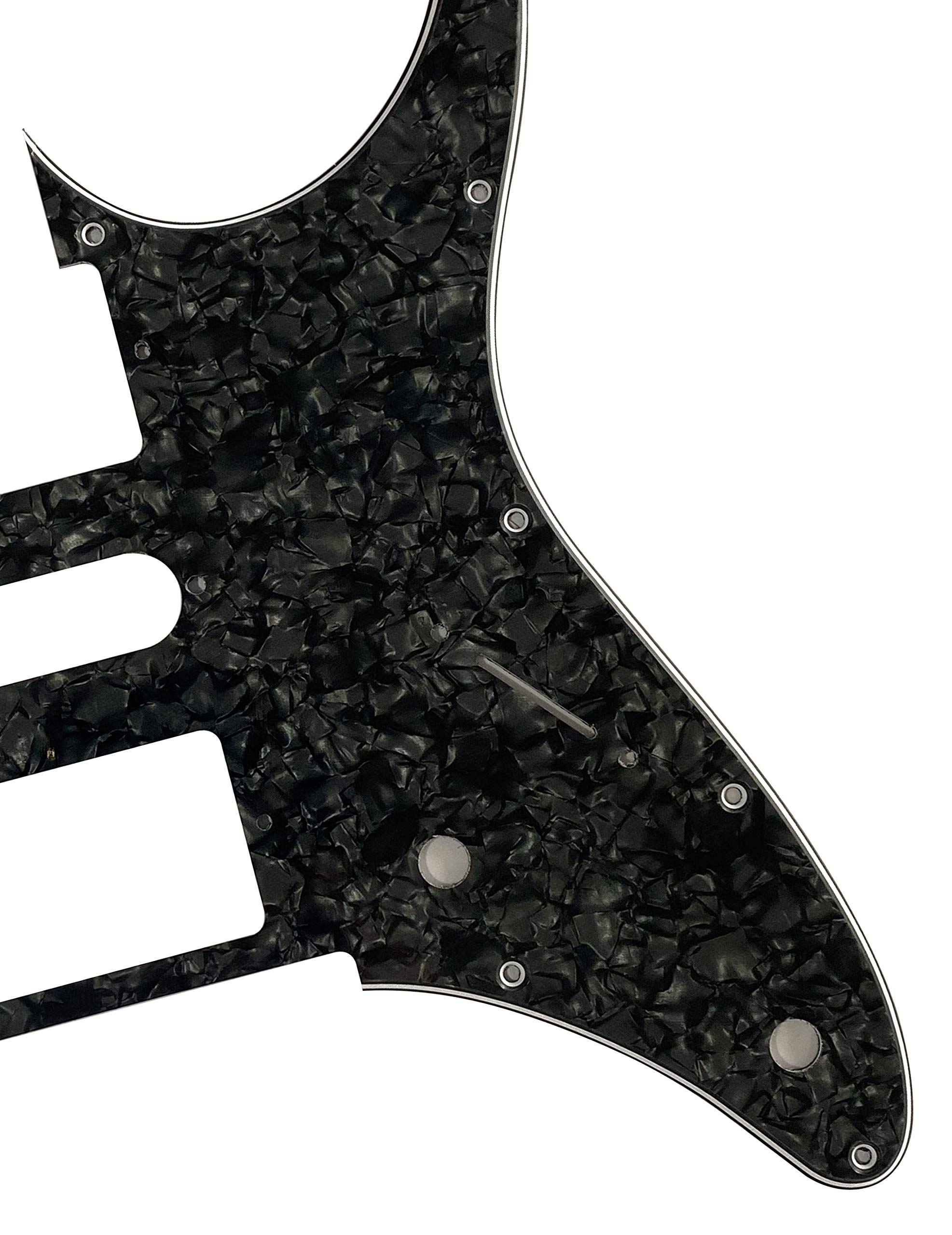 RG550 Replacement Black Pearl Guitar Pickguard For 550 & Jem RG - 3-Ply ...