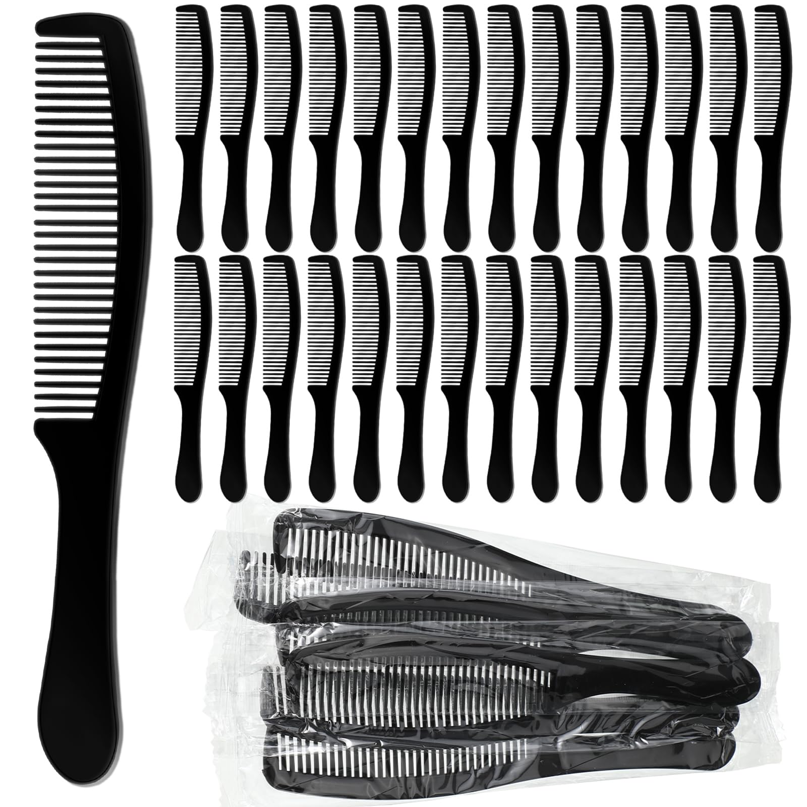 Amazon.com : Combs Individually Wrapped, 200 Pcs Disposable Combs in ...