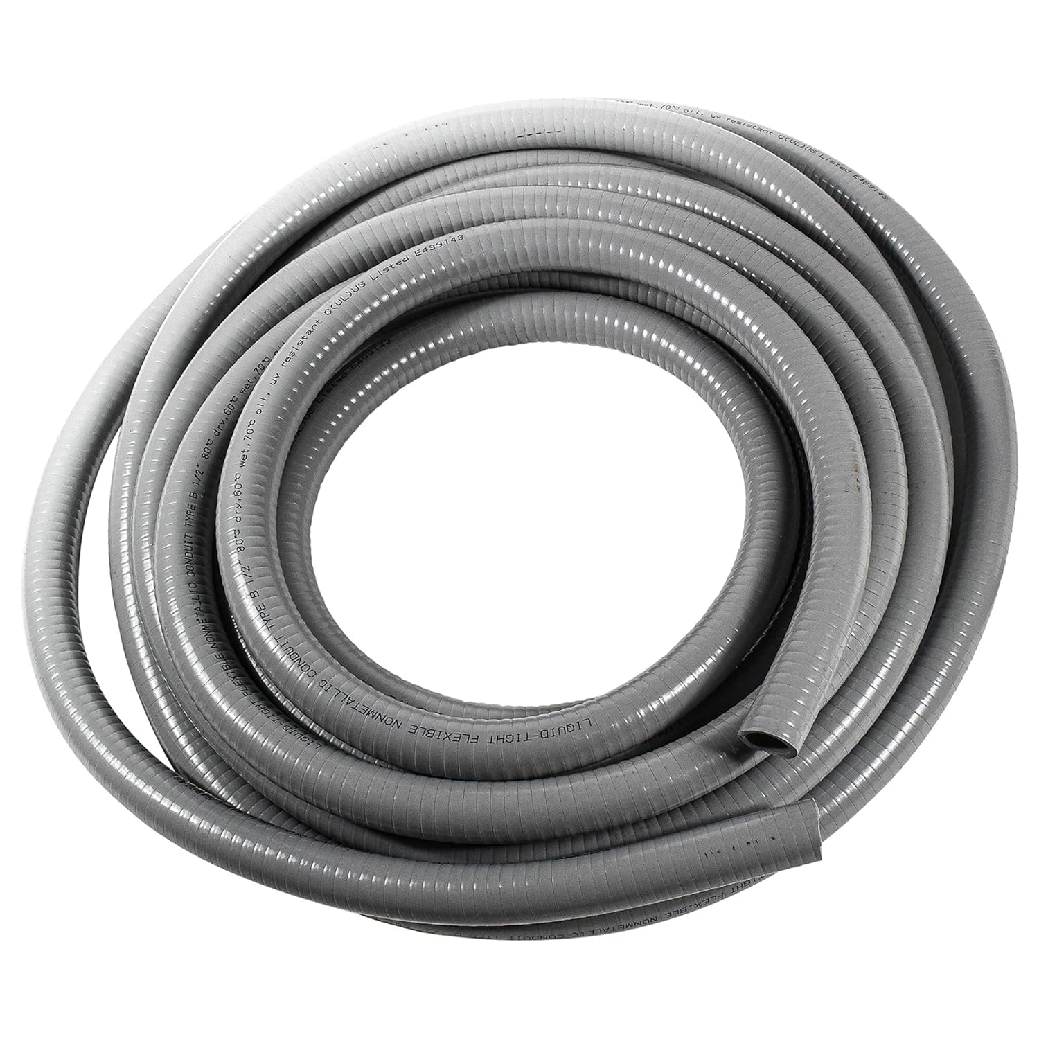 HQRP 25FT 1/2-Inch Liquid-Tight Flexible Conduit Type B, Nonmetallic ...