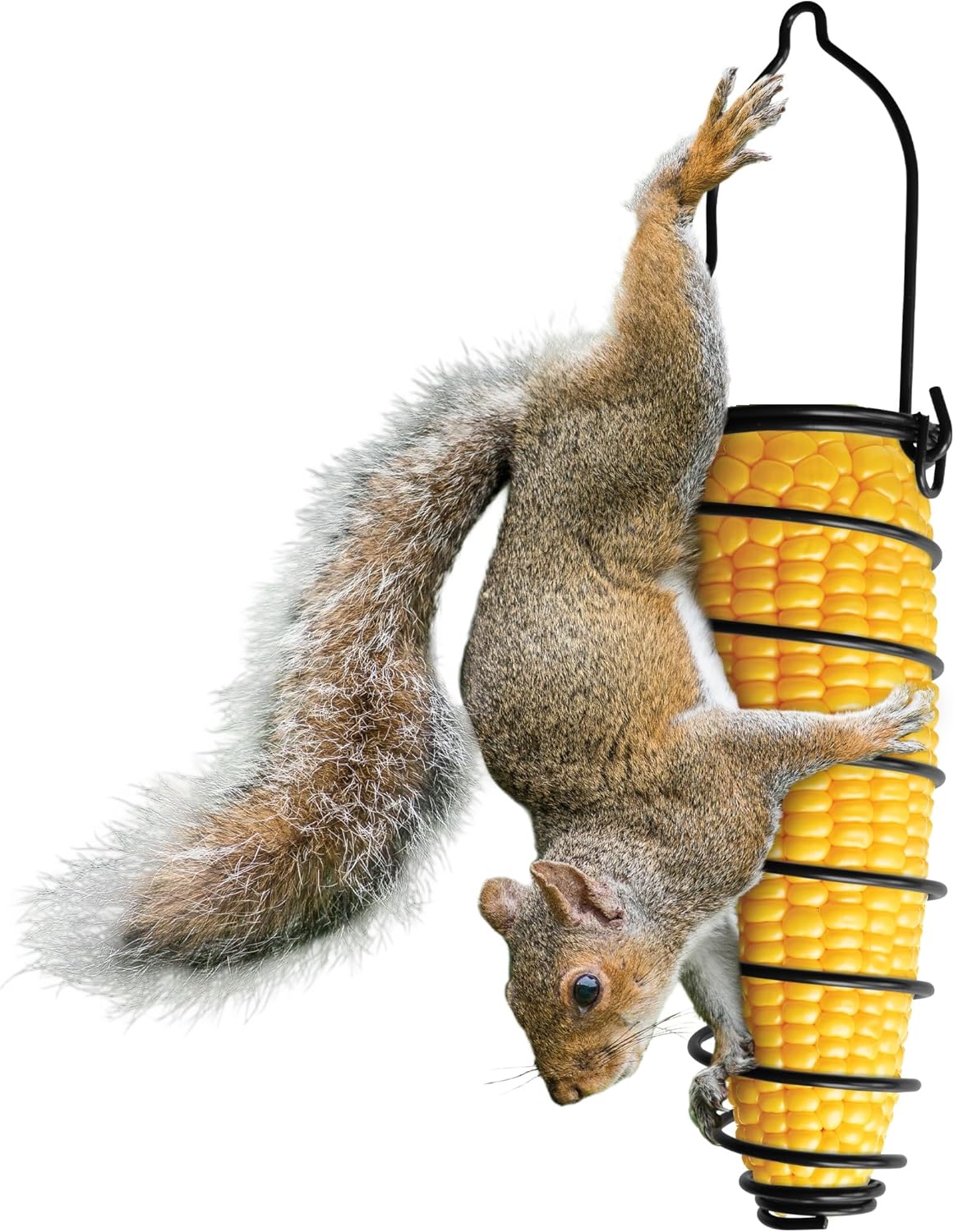 Amazon.com : Nature's Way Wild Wings Metal Corn Cob Outdoor Squirrel ...
