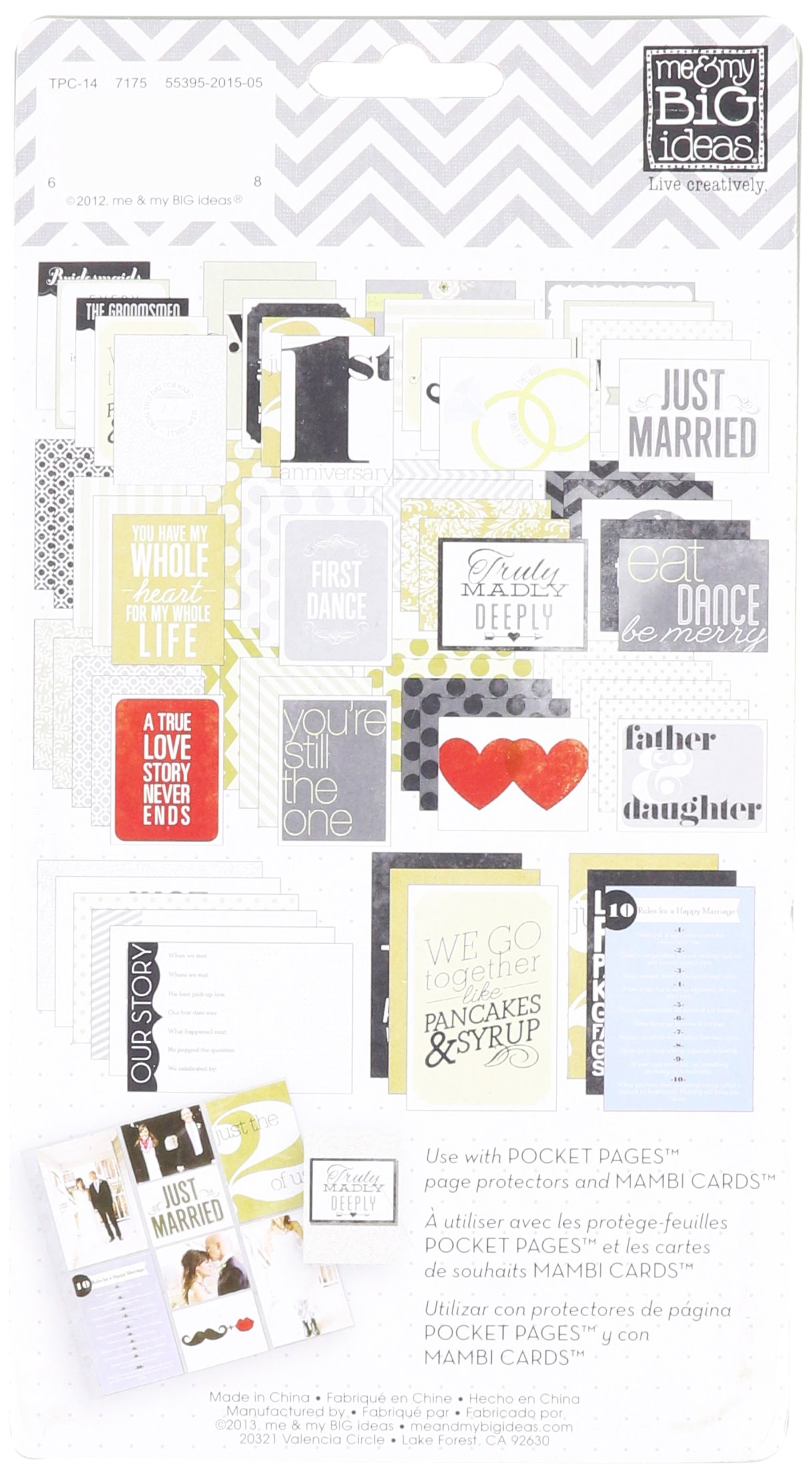Pocket Pages Wedding Pockets – Cartalia