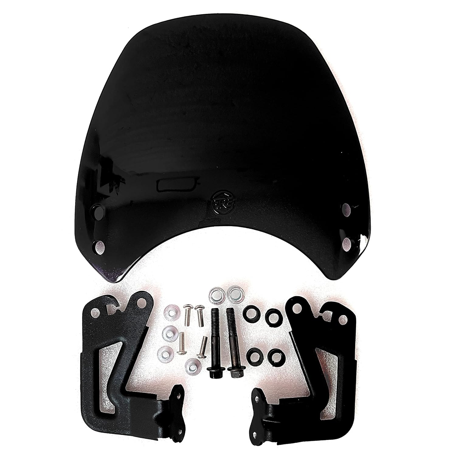 EAZ Windshield Black OE Type for Royal Enfield Hunter 350, Tinted ...