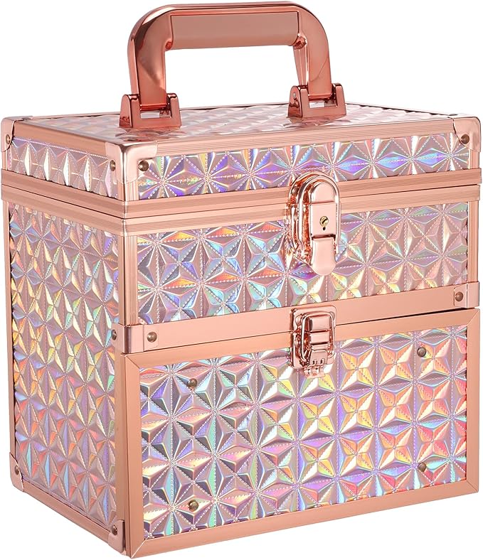 Amazon.com: Costravio Nail Supplies Organizer Box Nail Polish Storage ...