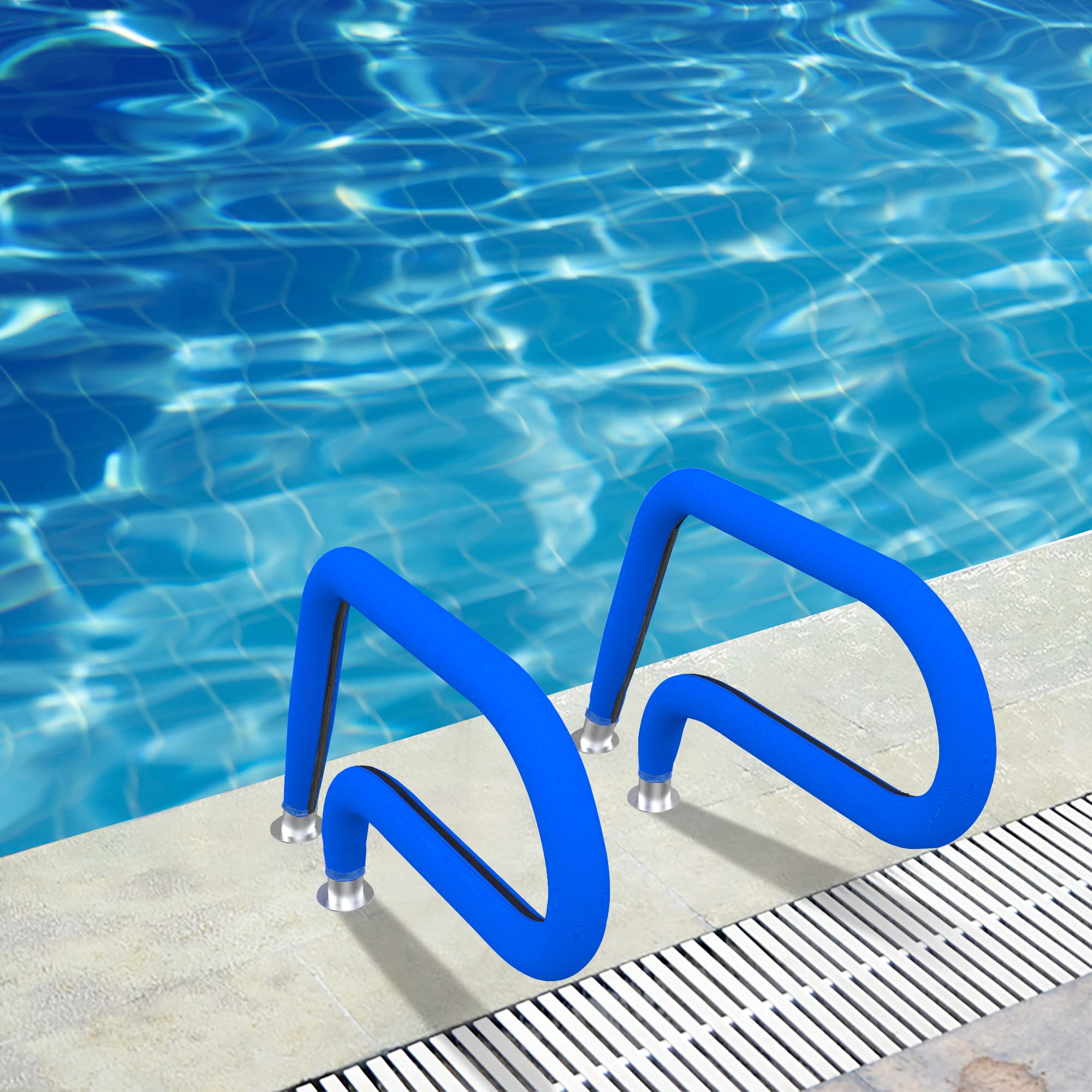 Snapklik.com : 10 Foot Zippered Pool Railing Covers-Pool Railing Covers ...