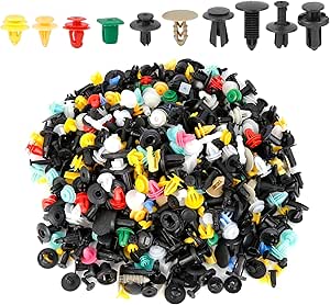 Amazon.com: Motoforti Car Door Trim Panel Fender Retainer, Clips ...